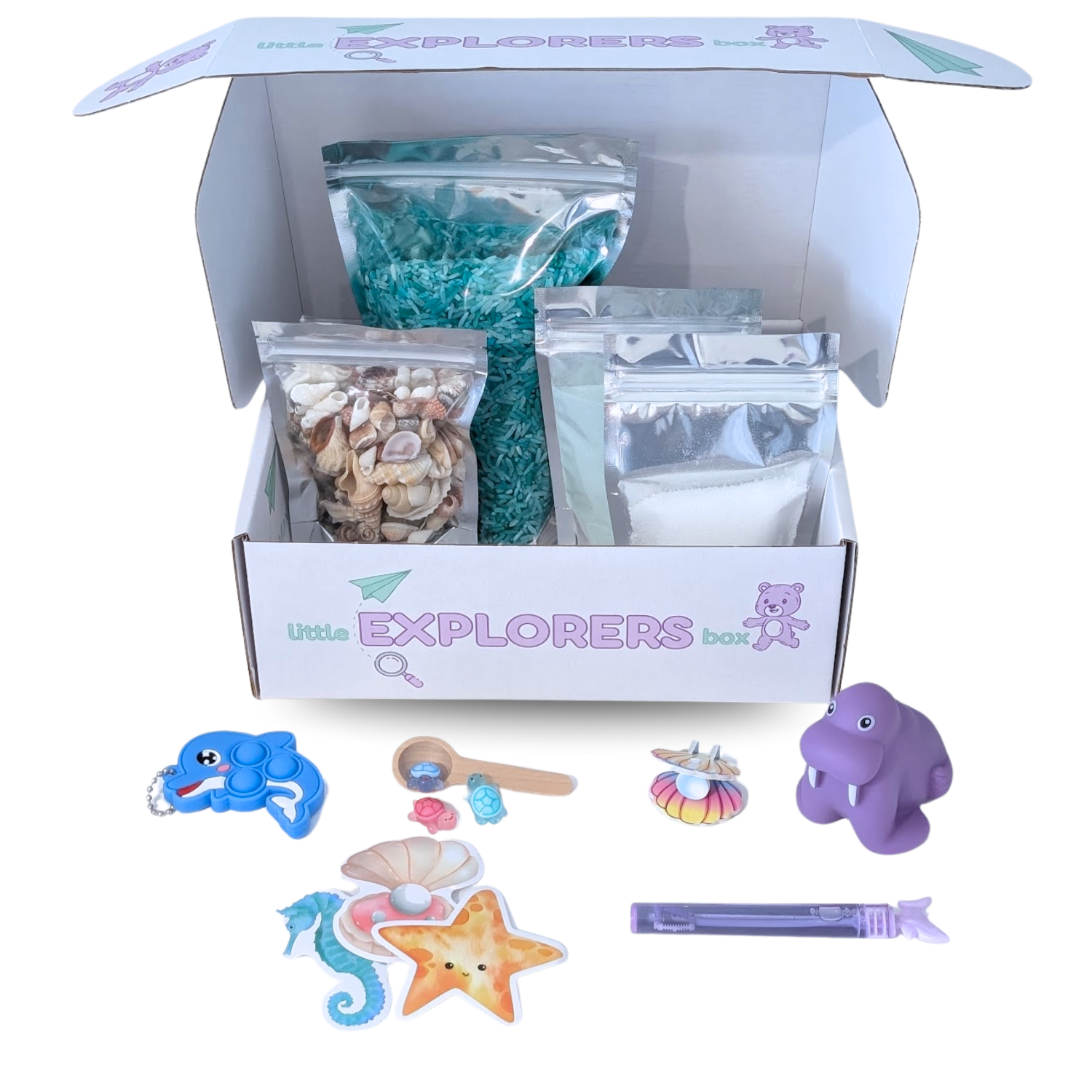 Ocean Adventures Sensory Kit | Little Explorers Box Australia